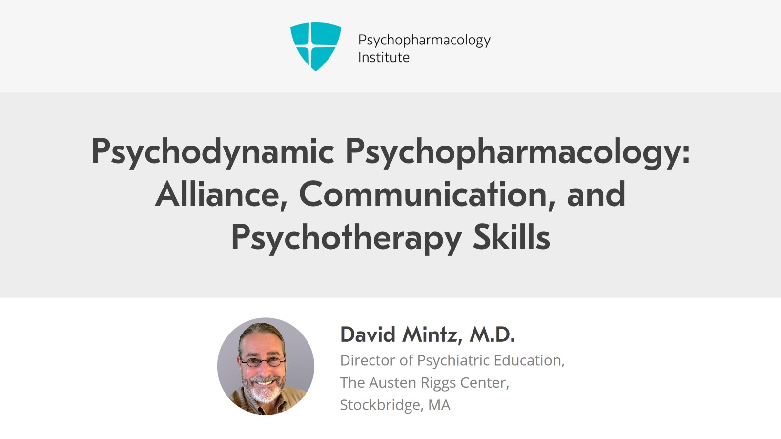 Psychopharmacology Institute